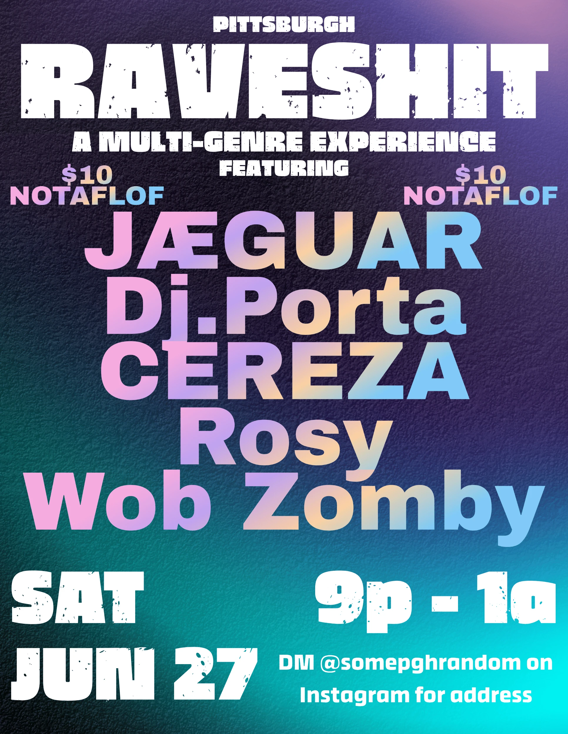 RAVESHIT at Ask a punk on Sat June 27th • Arcane City